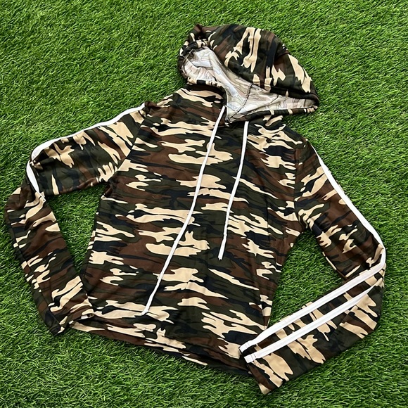 Boom Boom Jeans | Shirts & Tops | Boom Boom Jeans Girls Camo Long ...